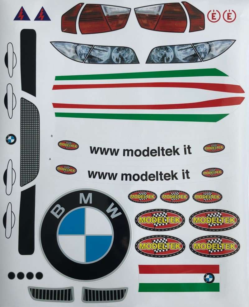 Dekorbogen BMW 320 IS | Zubehör Karosserien | KAROSSERIEN | SCS M2