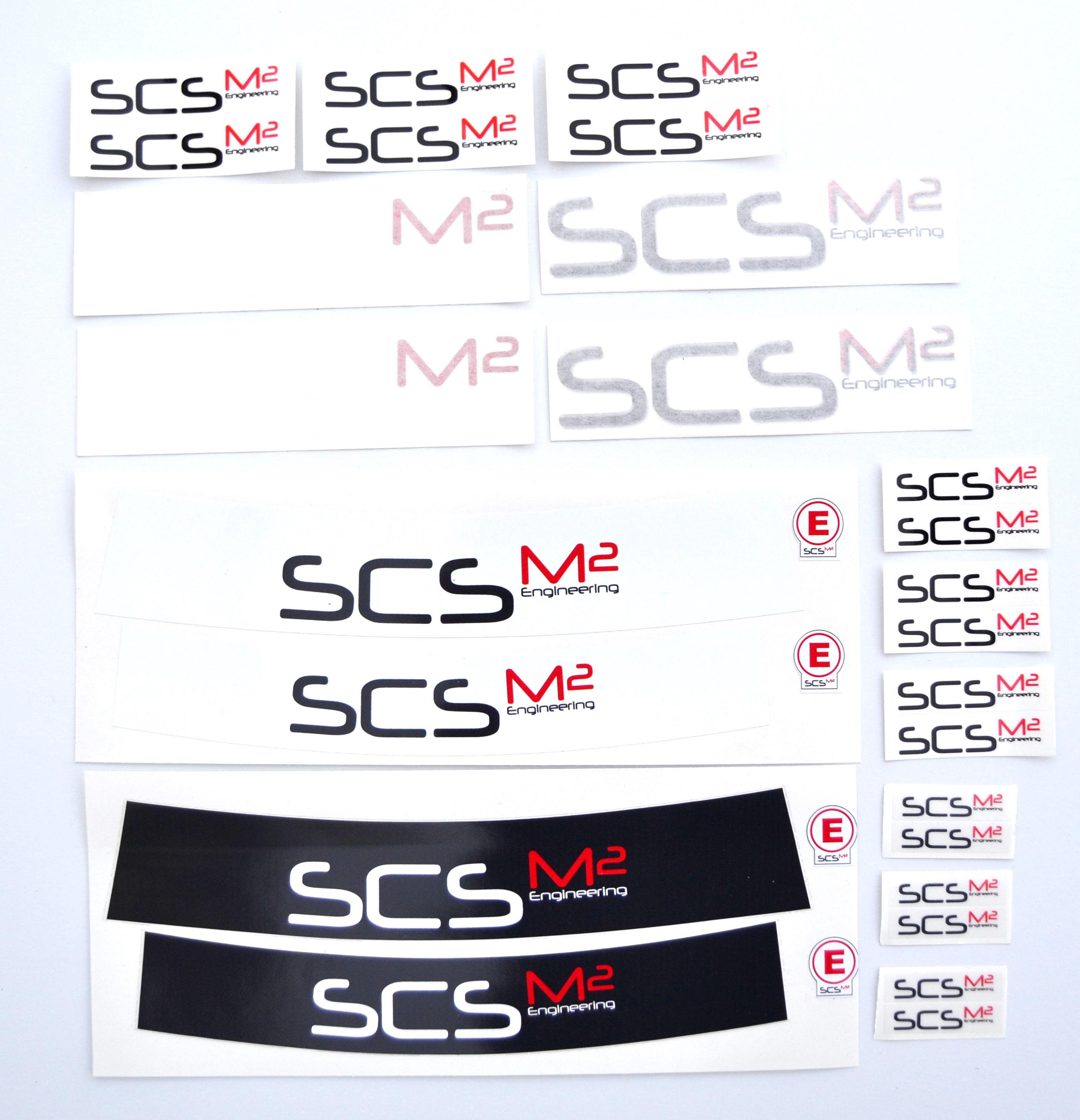 Aufkleber Set "SCS M2" | SCS M2